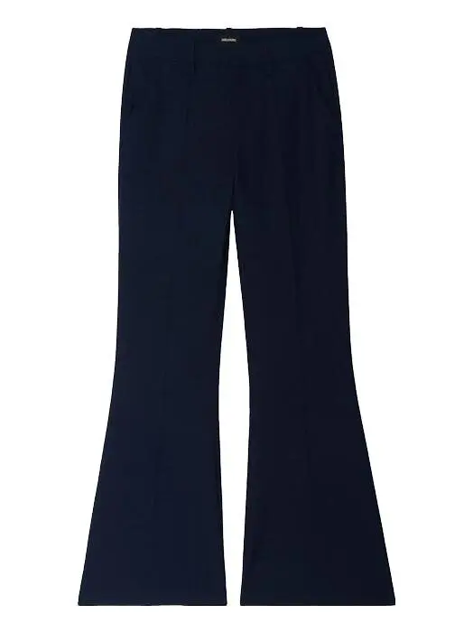 Zadig&Voltaire Tailored Flared Trousers - Blueberry