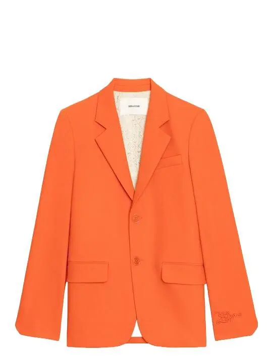Zadig&Voltaire Tailored Blazer - Tangerine