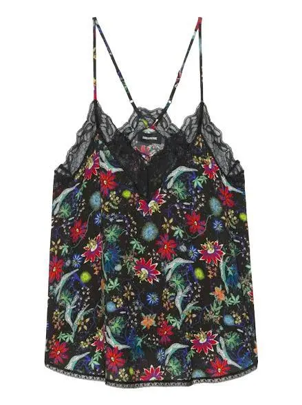 Zadig&Voltaire Christy Camisole - Encre