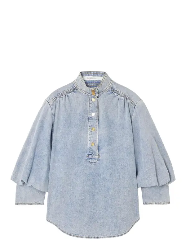 Zimmermann Denim Blouse - Light Denim
