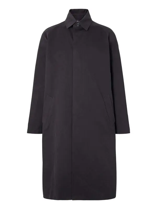 THE ROW Nasim Cotton Coat - Black