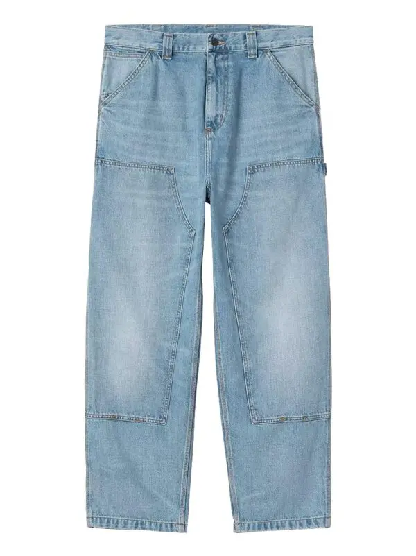 Carhartt Work In Progress Denim Cotton Jeans - Blue