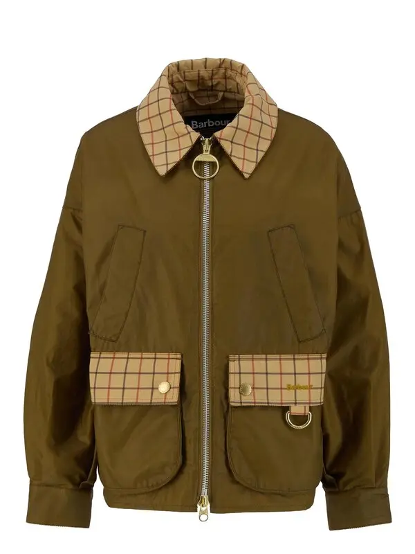 Barbour Launton Blouson Jacket - Green