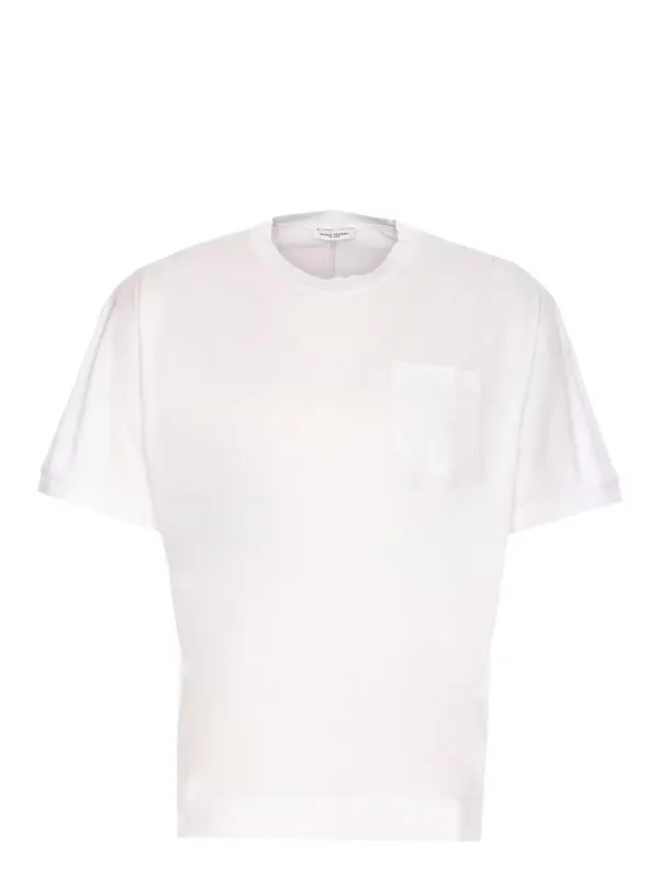 PAOLO PECORA T-shirt With Pocket - White