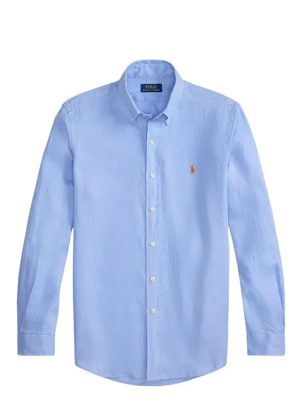 Polo Ralph Lauren Linen Shirt - Sky Blue