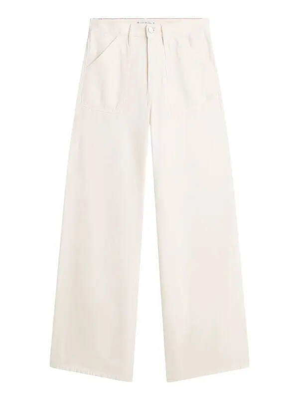 Tommy Hilfiger 70s Style High-waisted Jeans - Beige