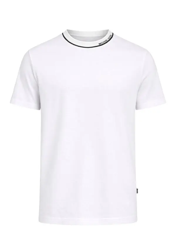 Michael Kors T-shirt With Logo On The Edge - White
