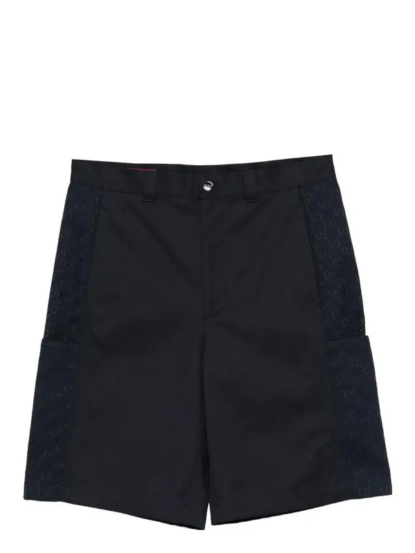 Gucci Cotton Bermuda Shorts - Blue