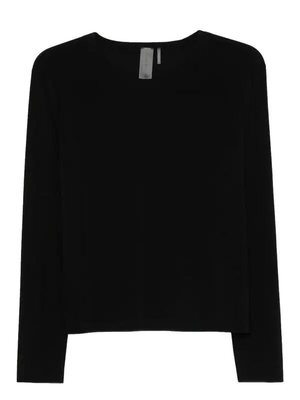 Norma Kamali Long-sleeved Top - Black