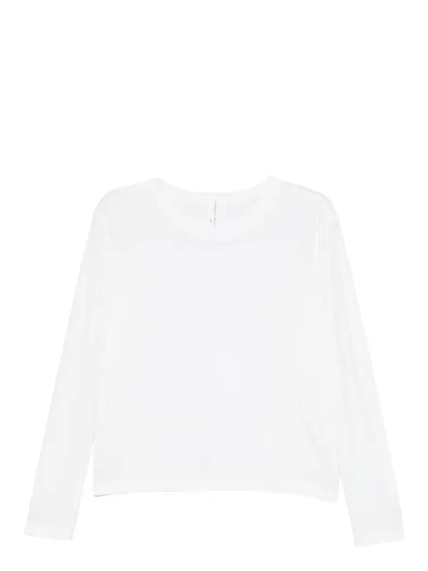 Norma Kamali Long-sleeves Top - White