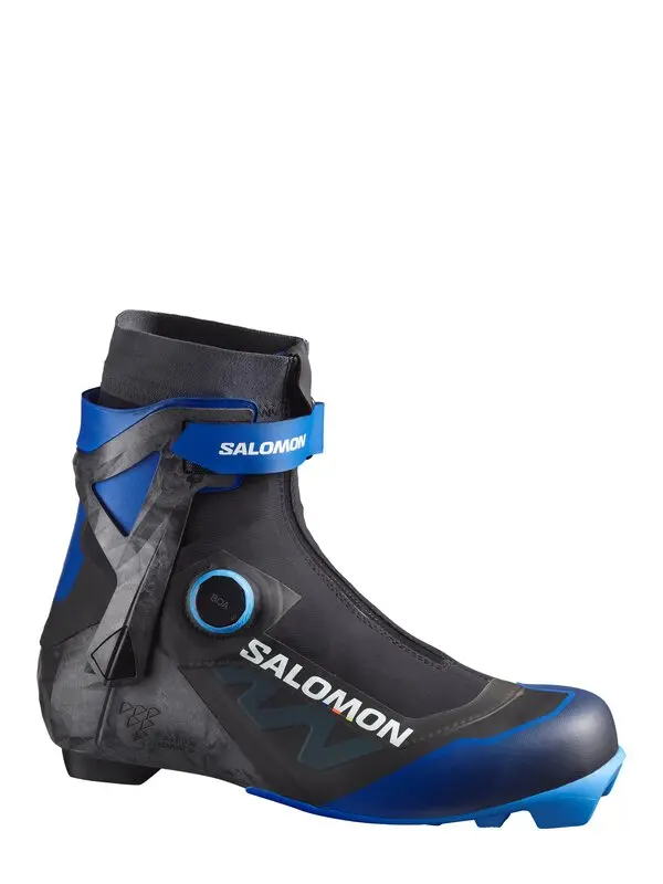 SALOMON S/race Skate Boa Boots - Black / Race Blue