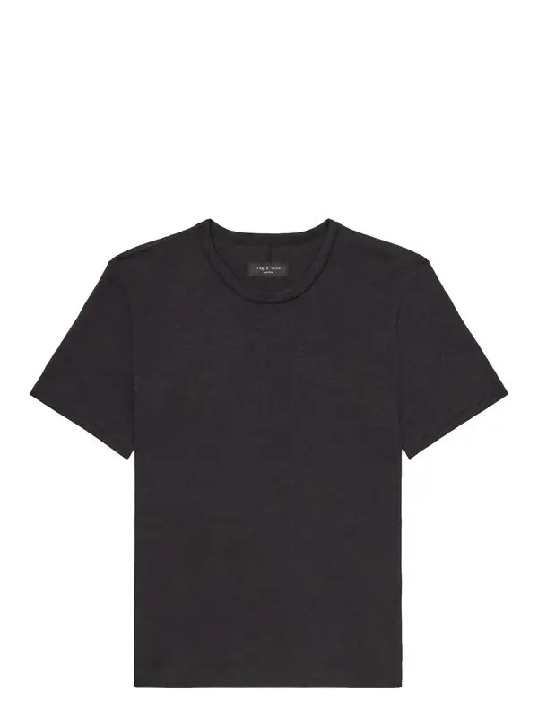 Rag & Bone Classic Cotton-jersey T-shirt - Black