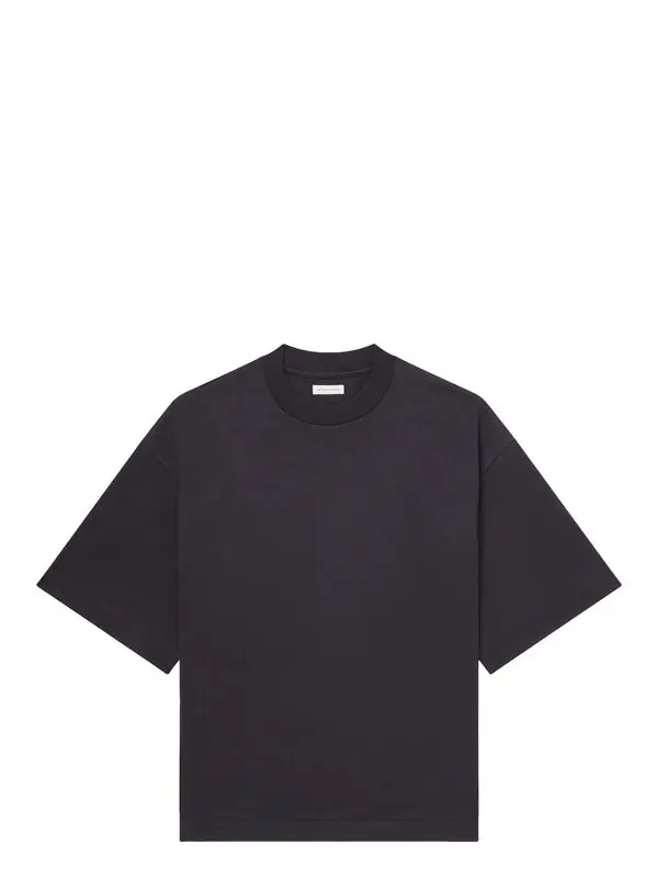KAPTAIN SUNSHINE Suvin Supima Cotton-jersey T-shirt - Black