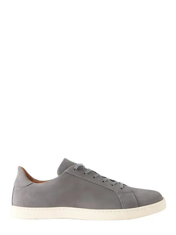 George Cleverley Jack Iii Nubuck Sneakers - Gray