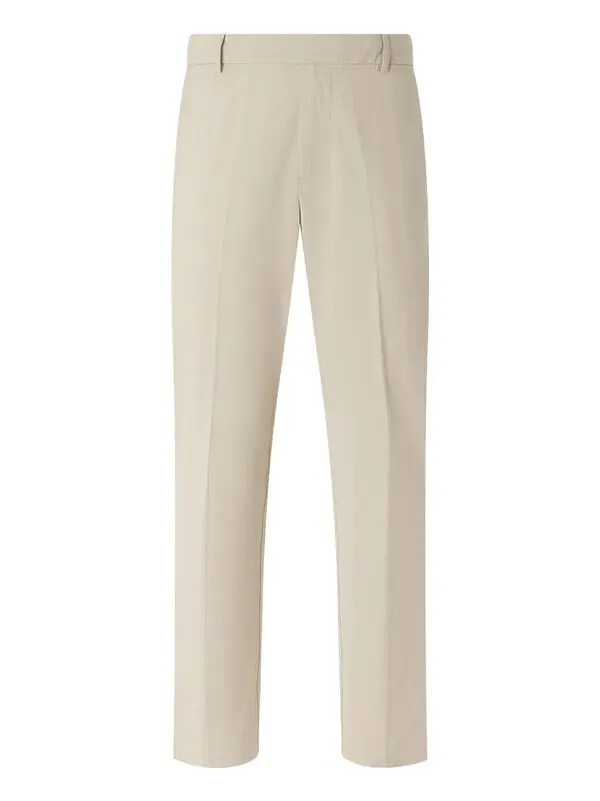 JAMES PERSE Golf Slim-fit Stretch Cotton-blend Trousers - Neutrals
