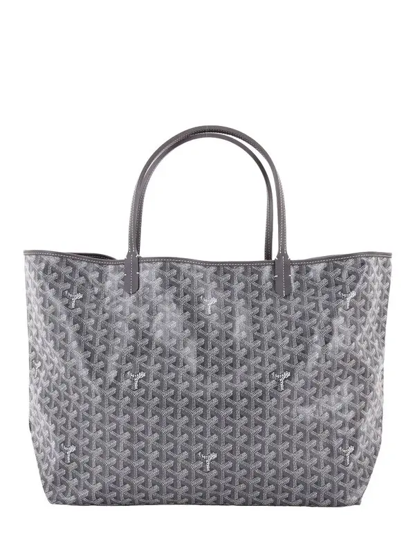 Goyard Saint Louis Gm Tote Coated Canvas - Gray