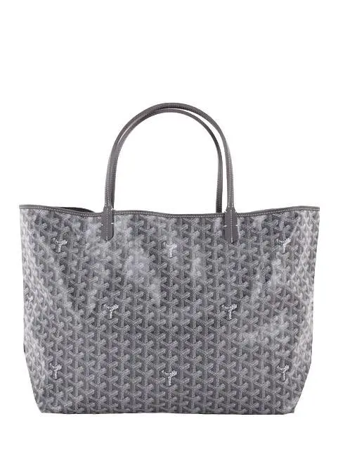 Goyard Saint Louis Tote Coated Canvas Gm - Grey