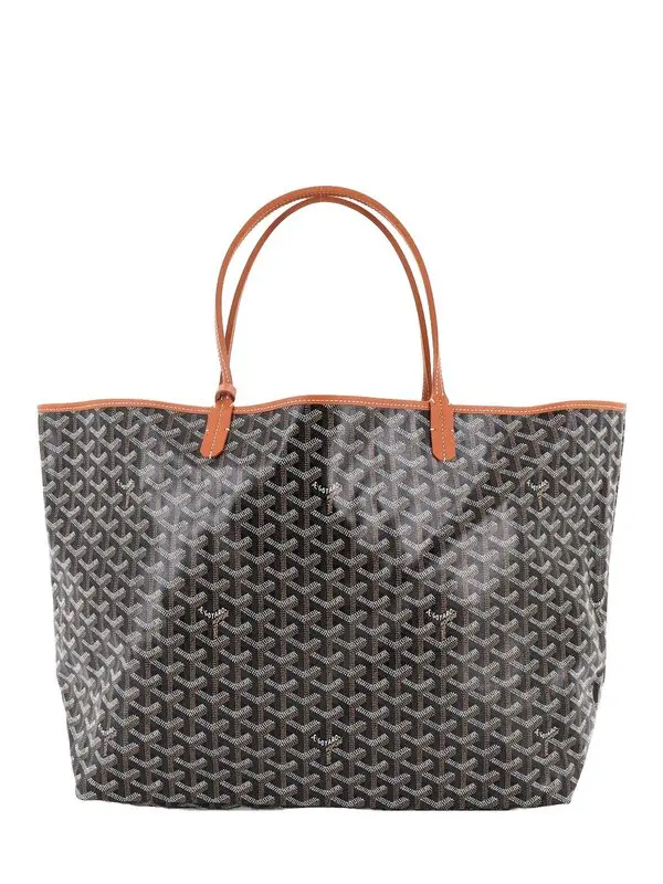 Goyard Saint Louis Gm Tote Coated Canvas - Brown