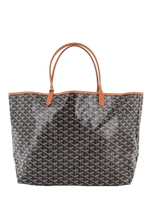 Goyard Saint Louis Tote Coated Canvas Gm - Brown