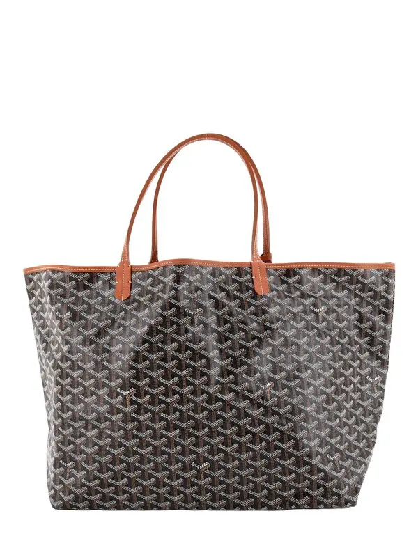Goyard Saint Louis Gm Tote Coated Canvas - Brown