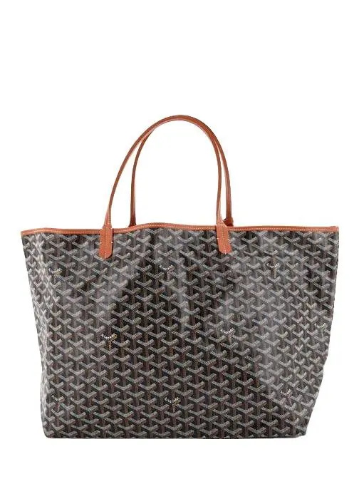 Goyard Saint Louis Tote Coated Canvas Gm - Brown