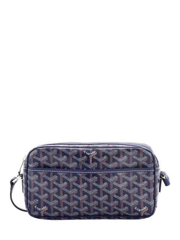 GOYARD Cap Vert Bag Coated Canvas - Blue