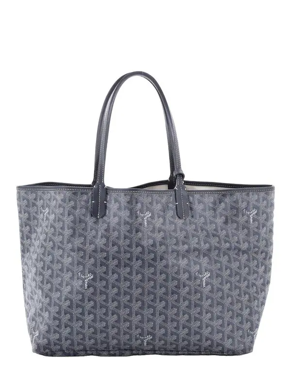 Goyard Saint Louis Pm Tote Coated Canvas - Gray