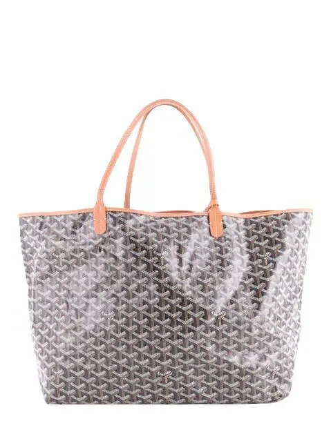 Goyard Saint Louis Tote Coated Canvas Gm - Brown
