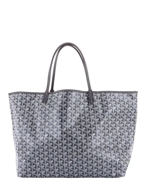 Goyard Saint Louis Tote Coated Canvas Gm - Grey