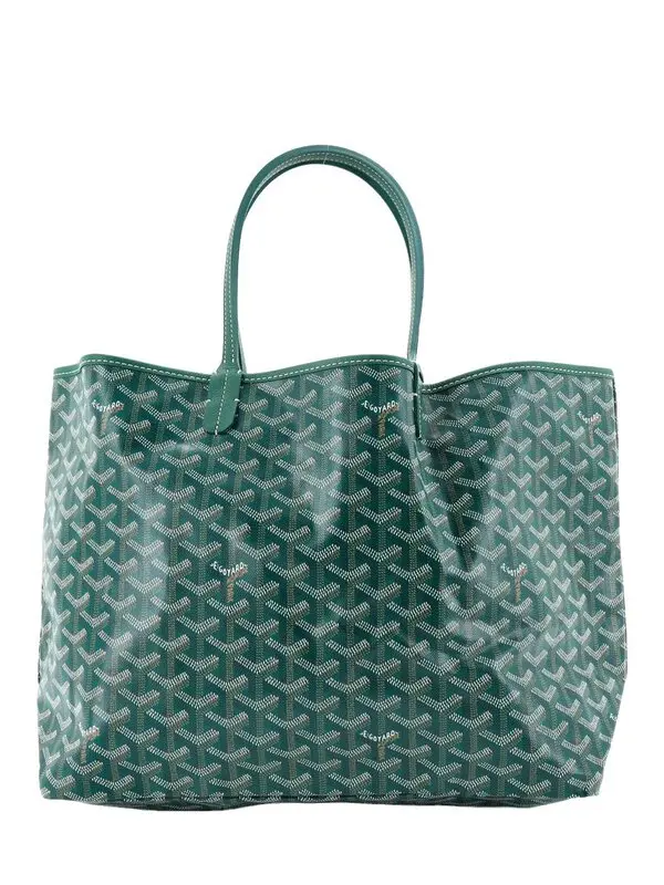 Goyard Saint Louis Tote Coated Canvas Pm - Green