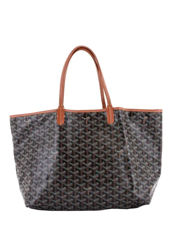 Goyard Saint Louis Pm Tote Coated Canvas - Brown