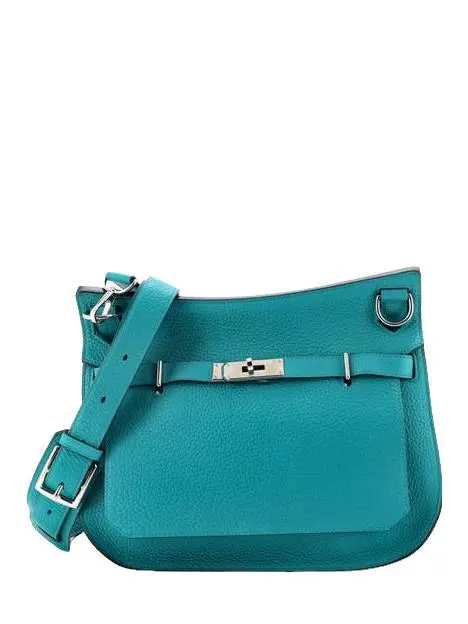 Hermès Jypsiere Bag Clemence 28 - Blue
