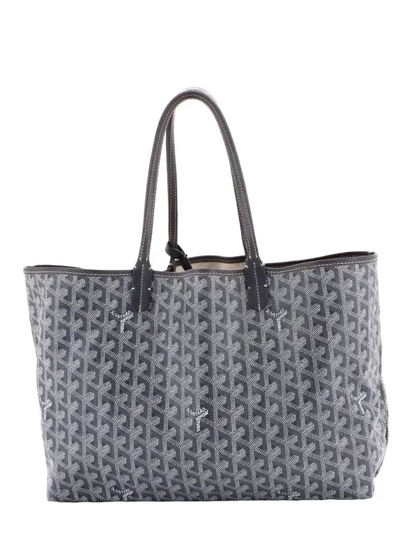 Goyard Saint Louis Tote Coated Canvas Pm - Gray