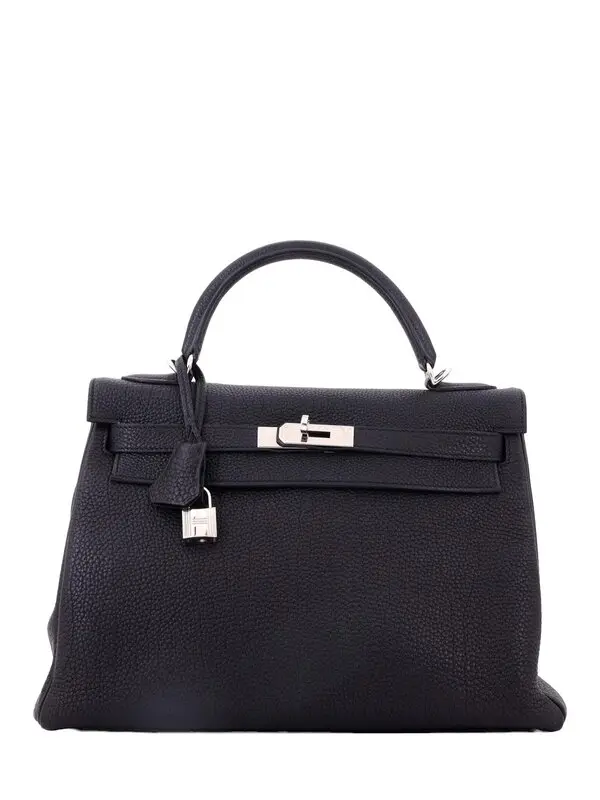 Hermès Kelly Handbag Black Togo 32 - Noir