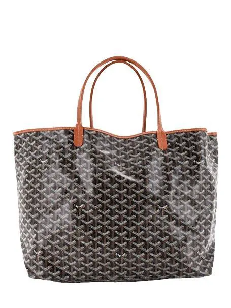 Goyard Saint Louis Tote Coated Canvas Gm - Brown