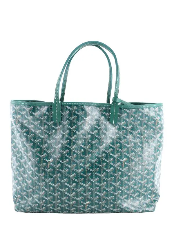 GOYARD Saint Louis Pm Tote Coated Canvas - Green