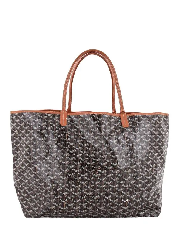 Goyard Saint Louis Gm Tote Coated Canvas - Brown