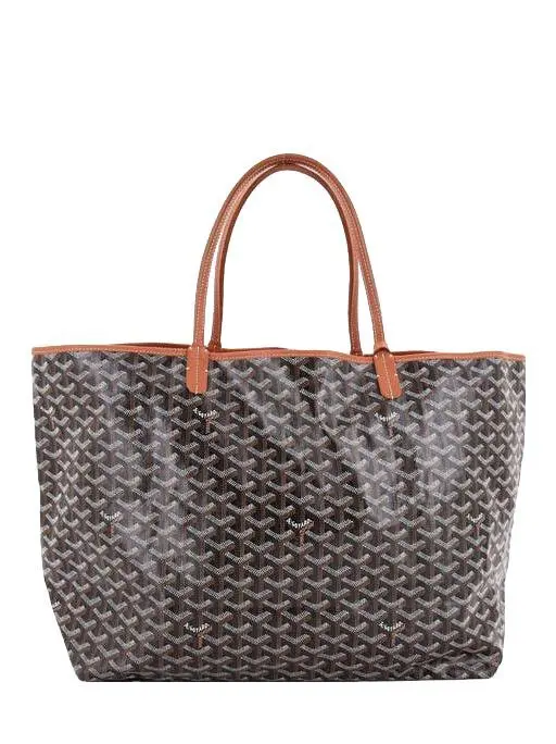 Goyard Saint Louis Tote Coated Canvas Gm - Brown