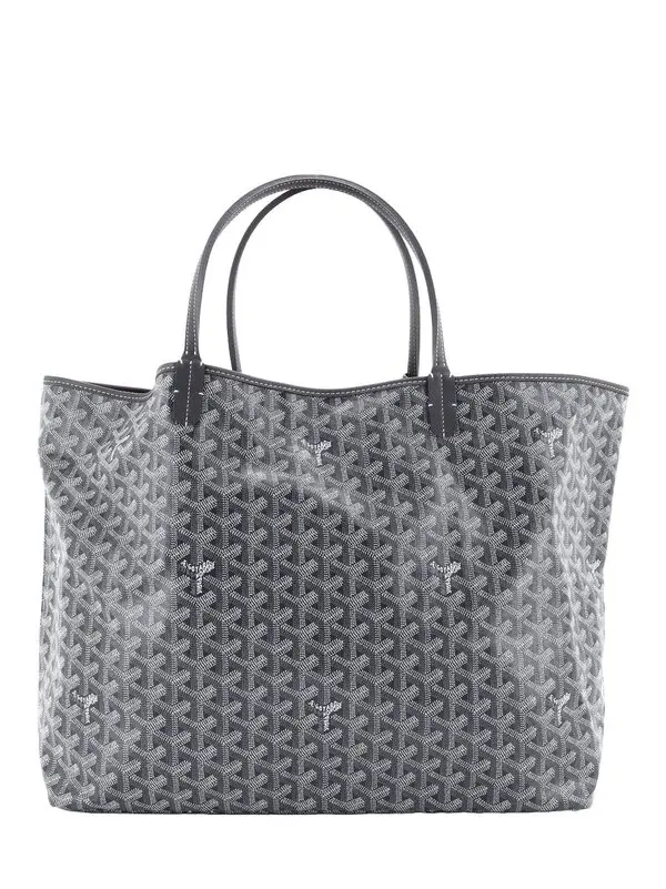 Goyard Saint Louis Gm Tote Coated Canvas - Gray