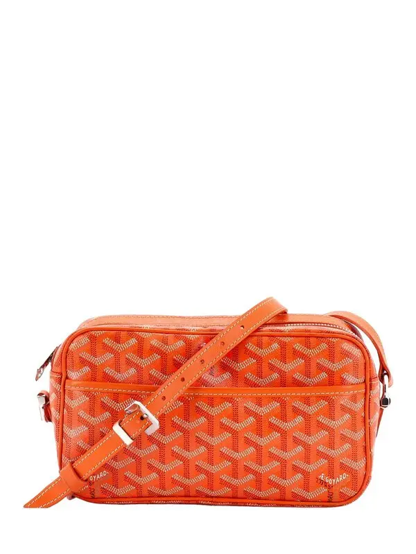 GOYARD Cap Vert Bag Coated Canvas - Orange