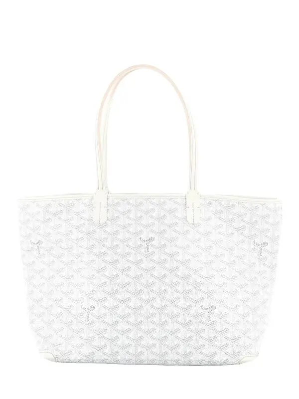 Goyard Artois Tote Coated Canvas Pm - White
