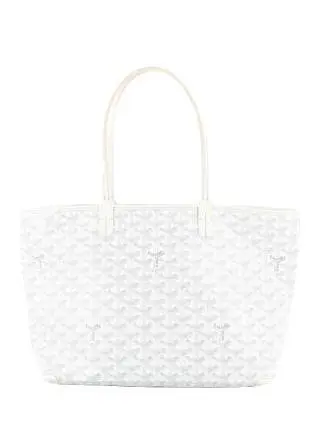 Goyard Artois Tote Coated Canvas Pm - White