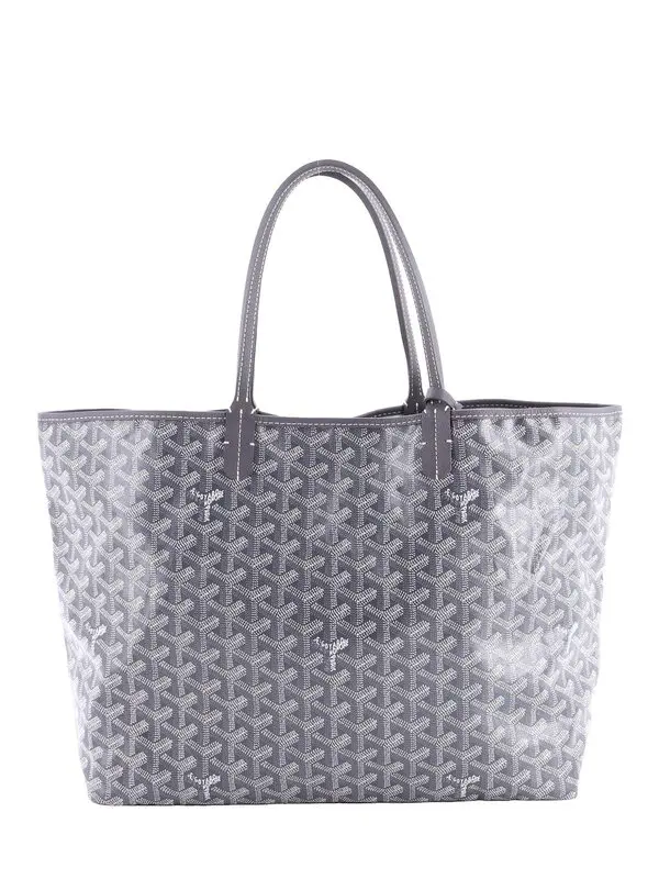 Goyard Saint Louis Pm Tote Coated Canvas - Gray