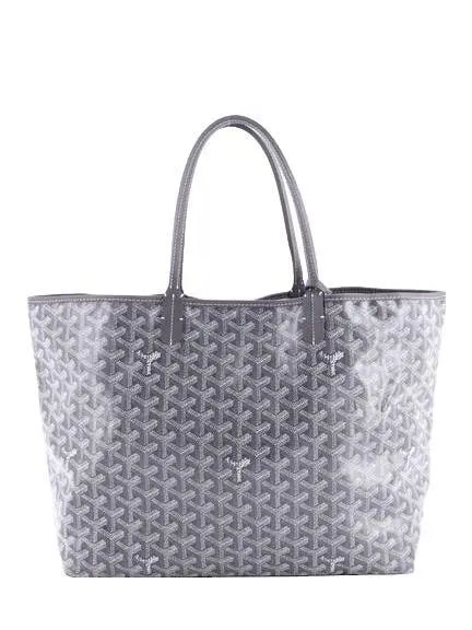 Goyard Saint Louis Tote Coated Canvas Pm - Grey