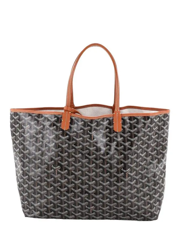 Goyard Saint Louis Pm Tote Coated Canvas - Brown