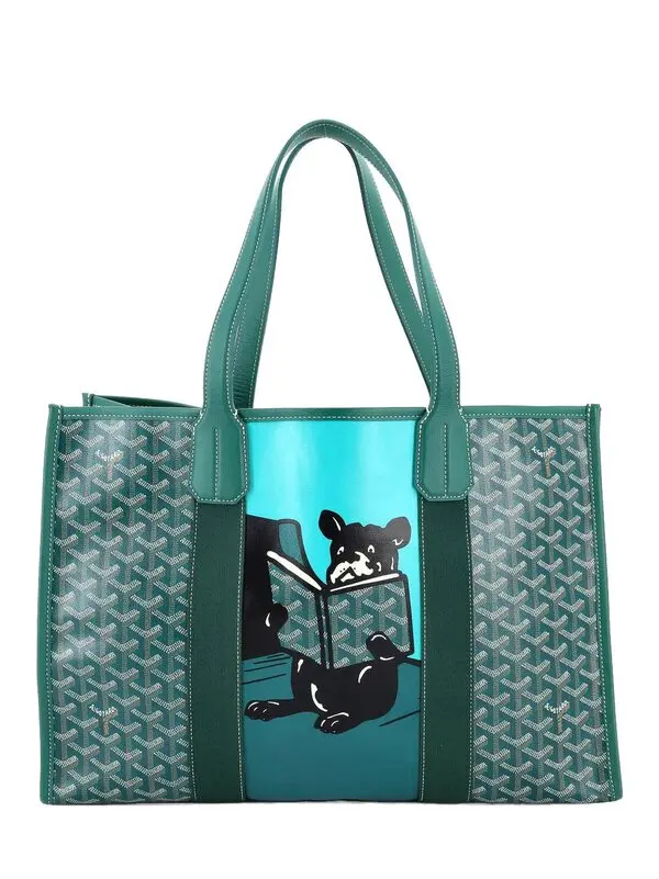 GOYARD Villette Tote Printed Coated Canvas Mm - Green
