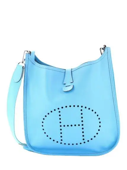 Hermès Evelyne Bag Gen Iii Epsom Pm - Blue