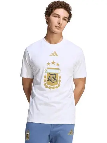 Adidas Argentina National Team Fifa X World Cup Alphaskin Graphic T-shirt - White