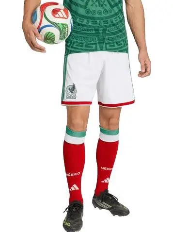 Adidas Mexico National Team Fifa World Cup 2026 Replica Shorts - White
