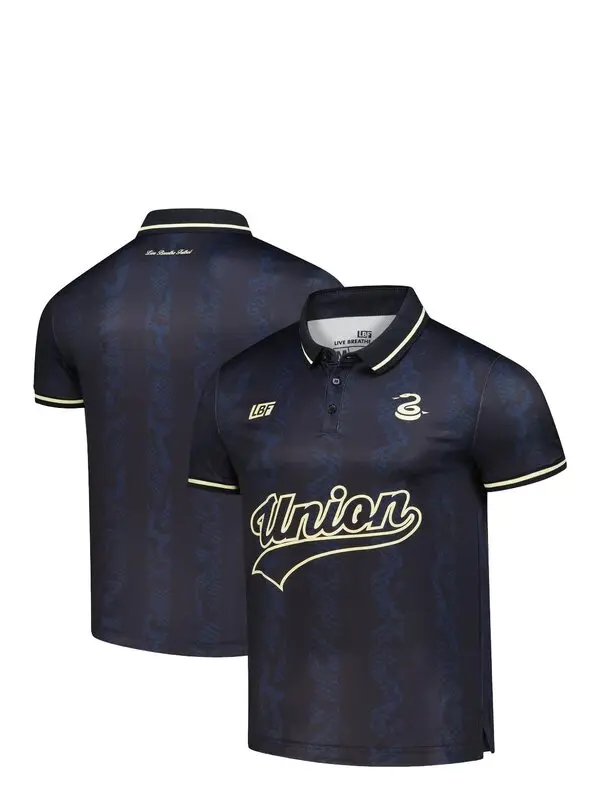LIVE BREATHE FUTBOL Philadelphia Union Polo Shirt - Navy